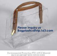 China Custom PVC Cosmetic Makeup Bag 23x4x12 cm Frosted Travel Toiletry Pouch with Slider Ziplock for sale