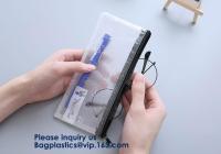 China Custom Printed PVC Transparent Zipper Lock Bag 8x12cm Waterproof Promotional Storage for sale