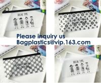 China Custom Clear PVC Slider Zipper Bag 0.1-0.5mm Thickness for Gift Packaging OEM Service for sale