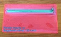 China Recyclable Colorful Zipper Slider Bubble Bag Cosmetic Pouch 1000pcs MOQ for sale