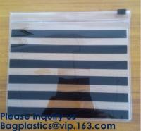 China Frosted PVC Slider Zipper Bag 1000pcs Waterproof Transparent Reusable Pouch for Travel Cosmetics for sale