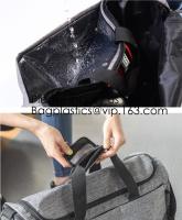 China Customizable Nylon Cosmetic Bag 21x16x8cm Waterproof Travel Toiletry Organizer for sale