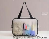 China Clear PVC Travel Cosmetic Bag Set 4 Sizes Waterproof Makeup Pouch Custom Logo for sale