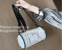China Transparent PVC Cosmetic Bag 25x18cm Travel Makeup Pouch with Zipper Closure for sale
