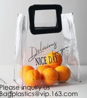 China Wholesale Clear PVC Tote Bag Transparent Handbag Shoulder Bag 30.5x30.5x15.2cm Stadium Approved Custom Logo for sale