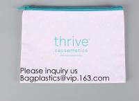 China Custom Canvas Makeup Cosmetic Bag 19x25cm Water Repellent Wholesale Personalized for sale