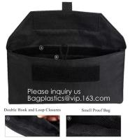 China Custom Activated Carbon Lined Odor Smell Proof Bag 11x6 Inch with Lock for Smoking Accessories for sale