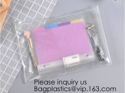 China Custom Eco-Friendly Frosted EVA Cosmetic Pouch Bag with Zipper Top 150x145x35mm for sale