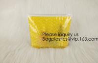 China Custom EPE Foam Heart-Shaped Bubble Bag with Zipper 1mm Thickness for Cosmetic Packaging for sale