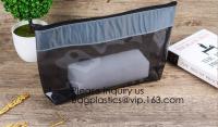 China Custom Eco-Friendly EVA PVC Cosmetic Travel Bag with Zipper 20x20x4cm for sale