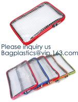 China Tamper Proof Security Deposit Bag 28x14cm with Plastic Padlock Seal for Cash Coin Bank Use for sale