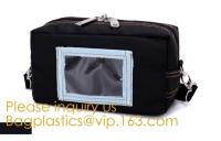 China Customizable Locking Bank Money Bag 28x14cm Waterproof PVC Window Security Deposit Pouch for sale