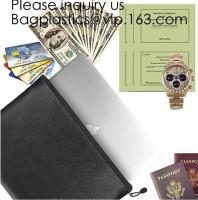 China Fireproof Waterproof Document Bag 16x12x3 Inch Dual Layer Fiberglass Lipo Safe for Legal Sized Documents for sale