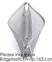 China Nylon Mesh Zipper Pouch Set 2 Pack 13.4x10.2 Inch Travel Cosmetic Organizer Bags for sale