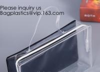 China PVC Transparent Toiletry Carry Pouch 5 Pack 23x16x7.5 cm Waterproof Cosmetic Bag for Travel for sale