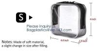 China Holographic TPU Makeup Bag 8.5x3.3x4.3 Inch Iridescent Cosmetic Clutch Toiletry Pouch for sale