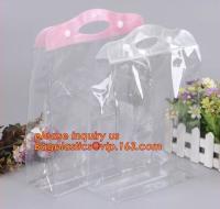 China Custom PVC EVA TPU Cosmetic Makeup Bag with Zipper Waterproof Travel Pouch 20x15cm for sale