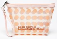 China Transparent PVC Shoulder Bag for Women Fashion Clear Beach Handbag with Zipper 30x20cm for sale