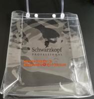 China Custom PVC Wine Tote Bag with Handles Promotional Gift Bag 750ml Capacity for sale