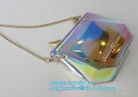 China PVC Waterproof Beach Shoulder Bag Women Candy Color Tote 30x20cm for sale