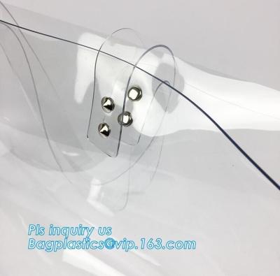 China PVC Transparent Crossbody Messenger Shoulder Bag Sling Bag for Travel Gym Tote 20L for sale
