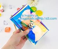 China PVC Cosmetic Bag with Zipper Closure 20x15cm Waterproof Clear Pouch for Travel Toiletries for sale