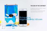 China PVC Cosmetic Bag with Zipper Closure 20x15cm Waterproof Clear Pouch for Travel Toiletries for sale