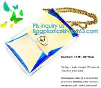 China PVC Cosmetic Bag with Zipper Closure 20x15cm Waterproof Clear Pouch for Travel Toiletries for sale
