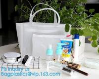 China PVC Mesh Shoulder Bag Handbag Travel Tote Beach Toiletry Storage Bag Case 30x20cm for sale