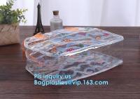 China PVC Leather Tote Bag Large Capacity Shoulder Bag for Women Studded Clear Tote 40x30x10cm for sale
