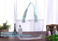 China Custom PVC Zipper Bag with 0.2mm Thickness for Cosmetic and Gift Packaging for sale