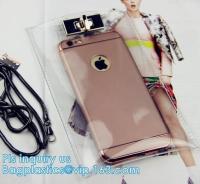 China Transparent Clear PVC Zipper Wallet Tote Bag for Beach Travel Cosmetics 20x15cm for sale