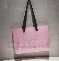 China PVC Waterproof Beach Shoulder Bag 40x30cm Fashion Handbag for Outdoor Travel for sale