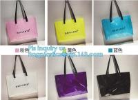 China Custom Clear PVC Beach Tote Bag Waterproof 40x30cm Personalized Monogrammed Vinyl Tote for sale