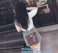 China Custom Clear PVC Shopping Bag with Logo Vinyl Coating Handbags Custom Hand Made Printing 500 PCS MOQ for sale