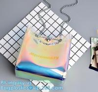 China Clear PVC Beach Handbag Women Transparent Tote Bag 100 Percent PVC Traveling Handbag for sale