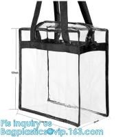 China Eco Friendly Clear PVC Shoulder Handbag for Women Transparent Pu Handbag 30x20cm for sale