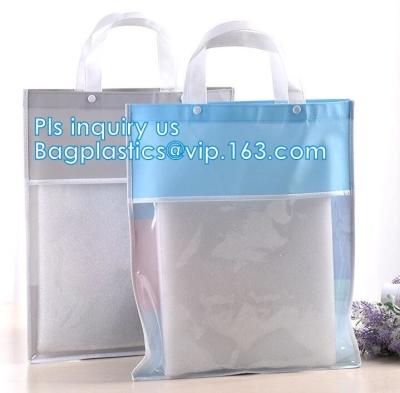 China Eco Friendly Waterproof PVC Shopping Bag Durable Shiny Tote for Women Custom Size Available for sale