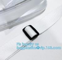 China Holographic Transparent PVC Crossbody Chain Bag Stadium Purse Travel Handbag 20cm for sale
