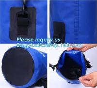 China Outdoor Polyester PVC Ocean Pack Waterproof Dry Bag 20L with Shoulder Strap for Camping for sale