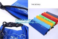 China Outdoor Polyester PVC Ocean Pack Waterproof Dry Bag 20L with Shoulder Strap for Camping for sale