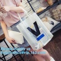 China PVC Mini Letter Printed Clear Laser Shoulder Bag for Women Children Travel Gift Makeup 20x15cm for sale