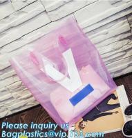 China PVC Mini Letter Printed Clear Laser Shoulder Bag for Women Children Travel Gift Makeup 20x15cm for sale