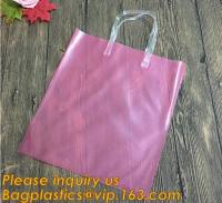 China Custom Clear PVC Tote Bag with Handles 30x28cm 0.25mm for Toy Storage Packaging for sale