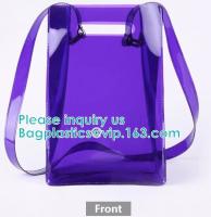 China Custom Clear PVC Cosmetic Bag with Zipper Waterproof Makeup Pouch 500 PCS MOQ for sale