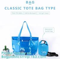 China Recyclable Holographic Non Woven Shopping Bag Travel Makeup Cosmetic Bag 25x20cm for sale