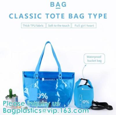 China Recyclable Holographic Non Woven Shopping Bag Travel Makeup Cosmetic Bag 25x20cm for sale
