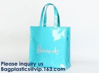 China Transparent PVC Tote Bag Shoulder Handbag Beach Bag 35x333x13cm Clear Zippered for sale