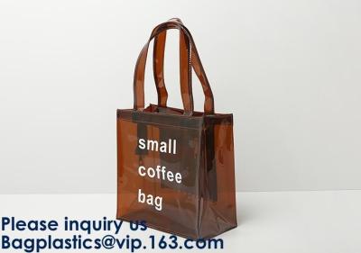 China Holographic Clear PVC Tote Bag 22.5x14.5x19.5cm Custom Fashion Handbag for Women for sale