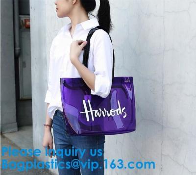 China OEM PVC Cosmetic Bag with Handle 200g Makeup Case Toiletry Kit for Travel for sale